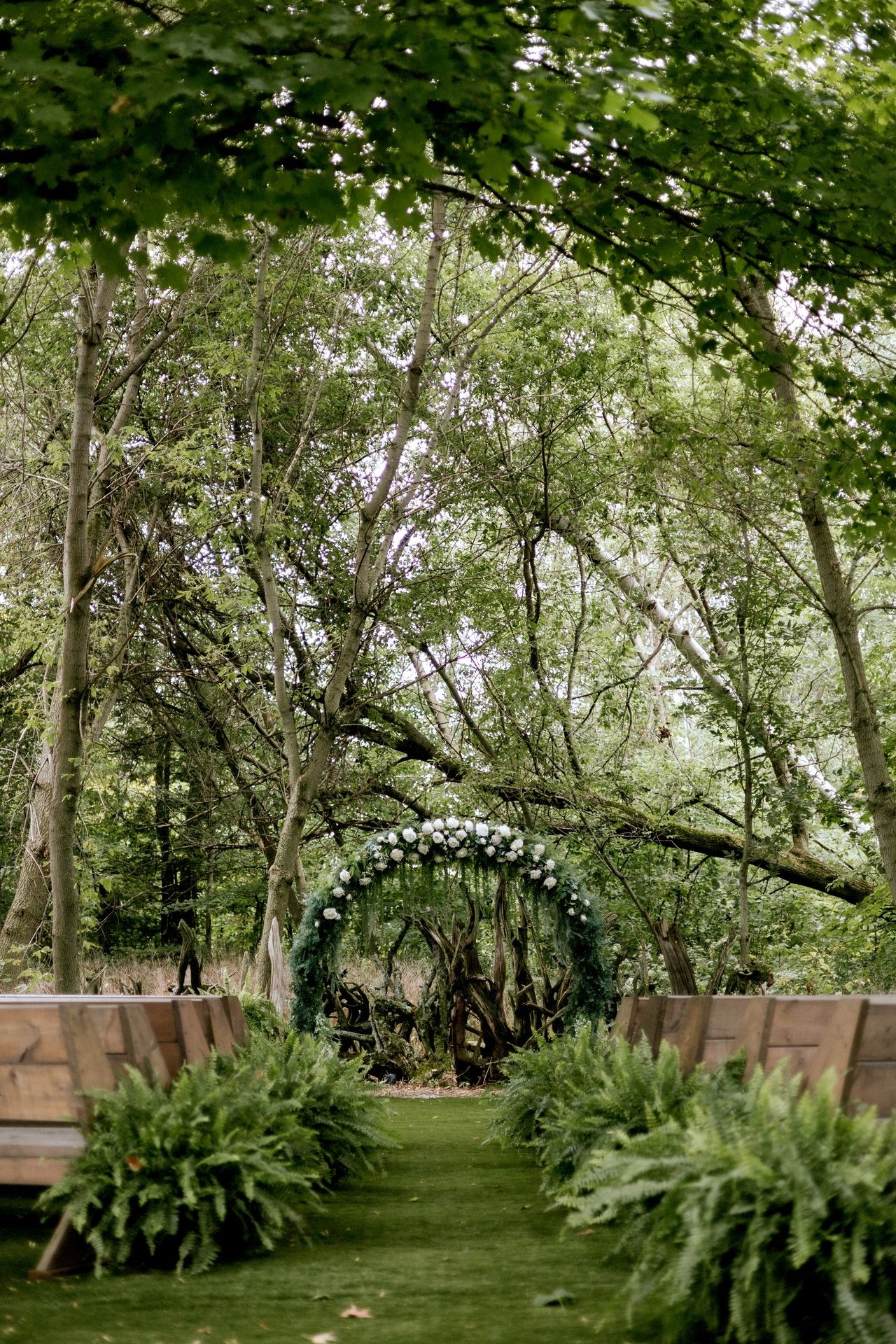 Wedding Venue in Northumberland County | Forest Chapel & Rustic Barn ...